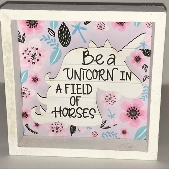 Wall Decor | Enchanted Unicorn Meadows Shadow Box | Poshmark